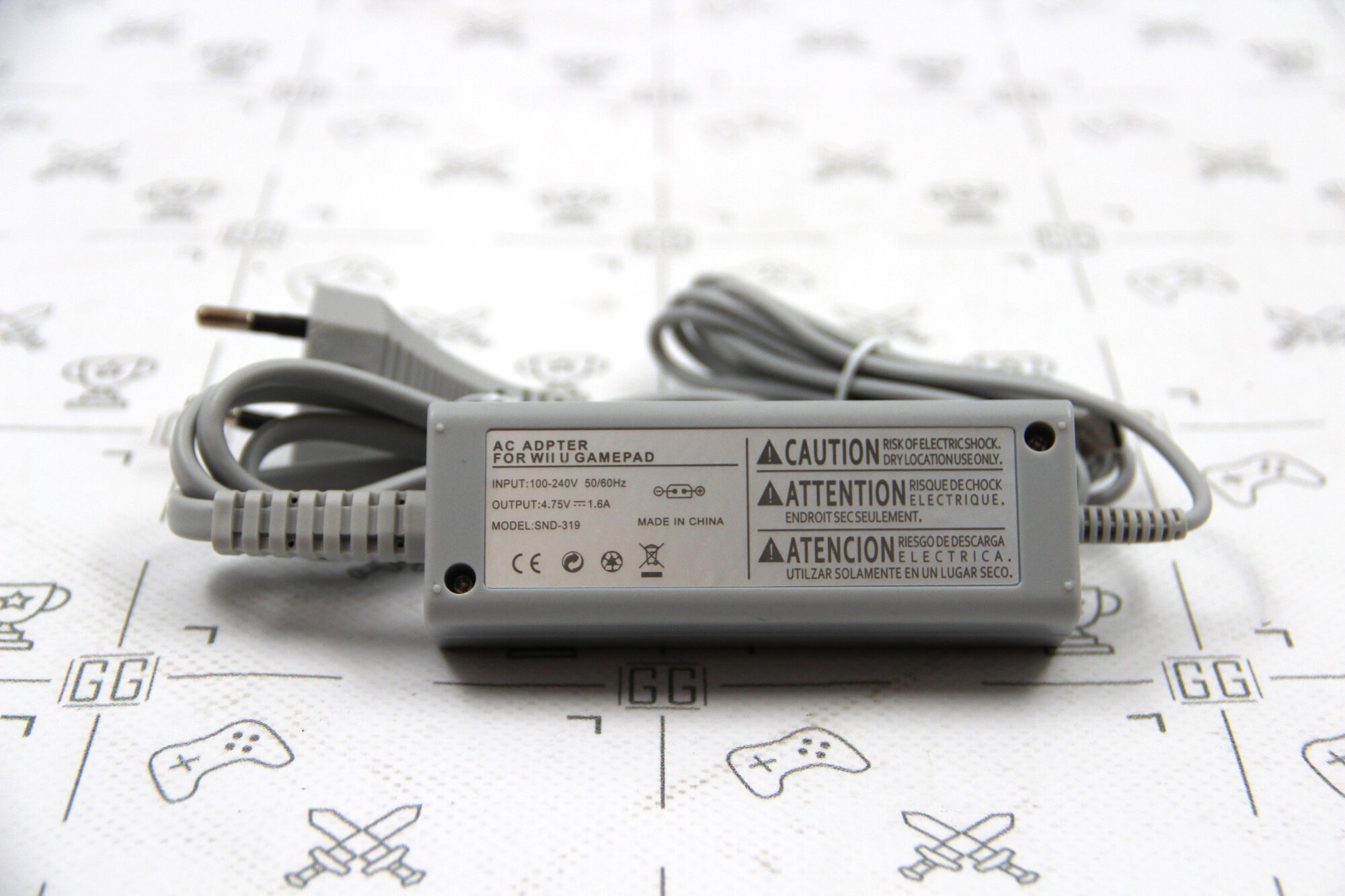 Блок питания для GamePad Nintendo Wii U (Новый)