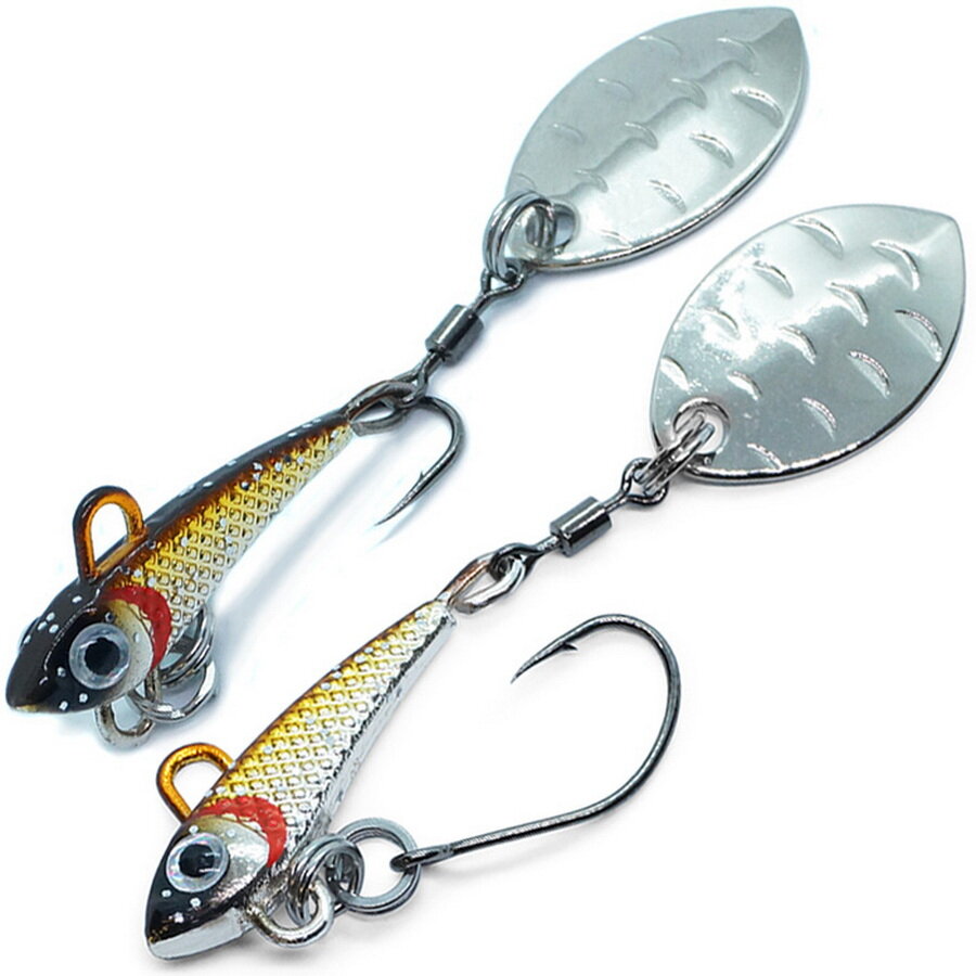 Джиг-спиннер Kosadaka MicroSpin 1,9g цвет CNT