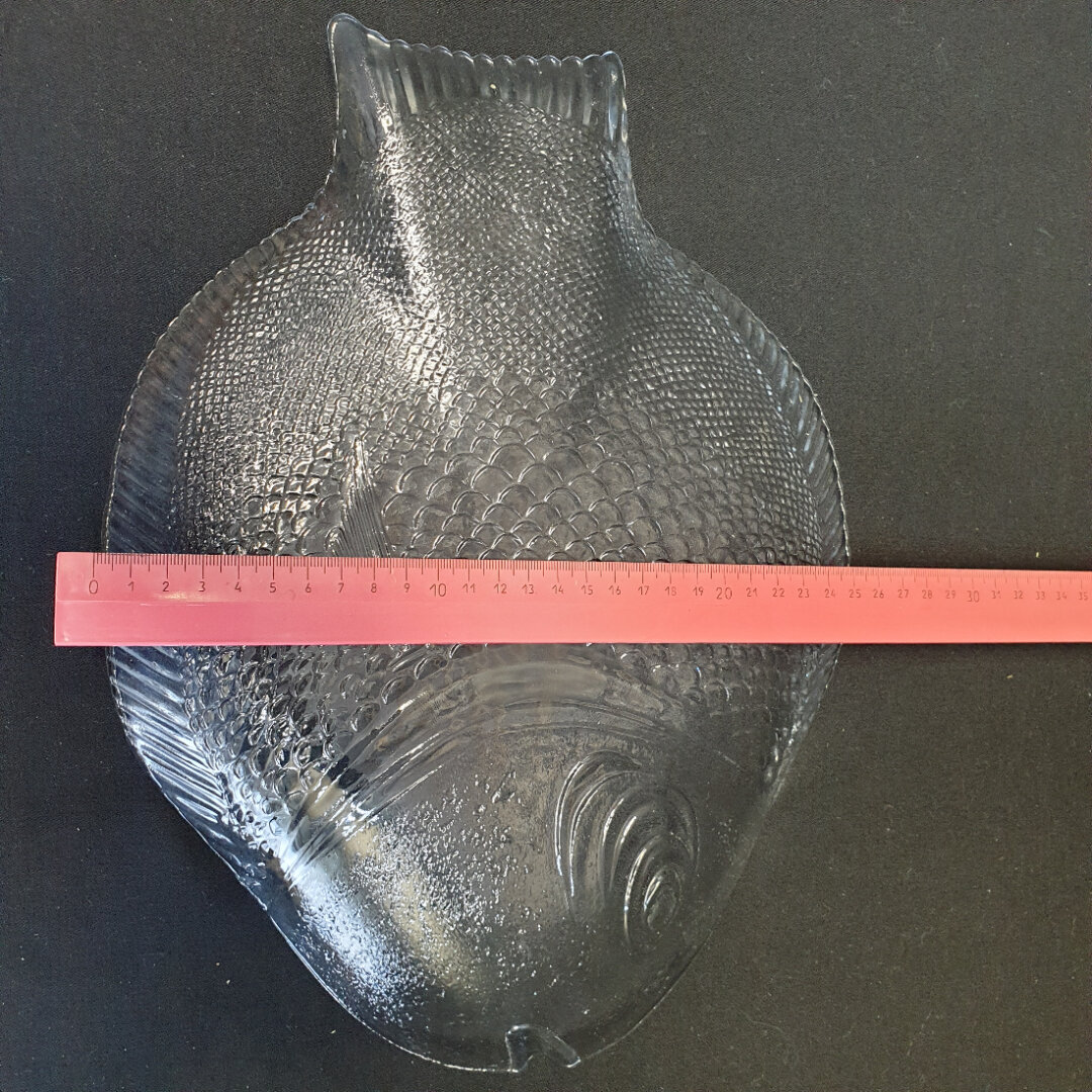 Блюдо сервировочное"Рыба (Marine)"стекло, Pasabahce, Россия