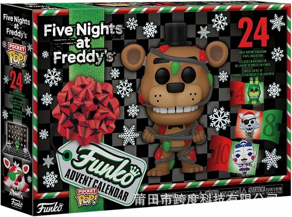 Адвент-календарь Funko POP, Marvel, виниловые фигурки, в праздничных костюмах, 24 шт