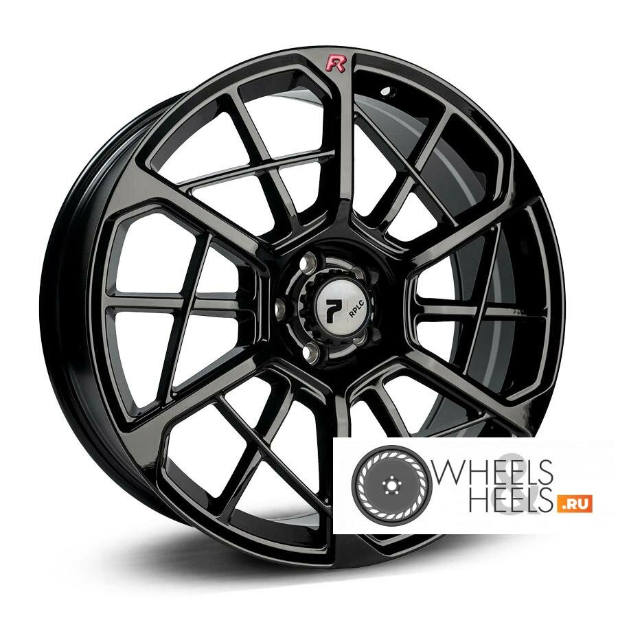 RPLC ZKR1 22x9.5 5x108 et48 dia63.4 Черный глянцевый