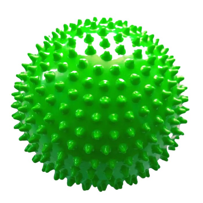 Мяч Ежик 120 мм зеленый в подарочной упаковке 1 шт