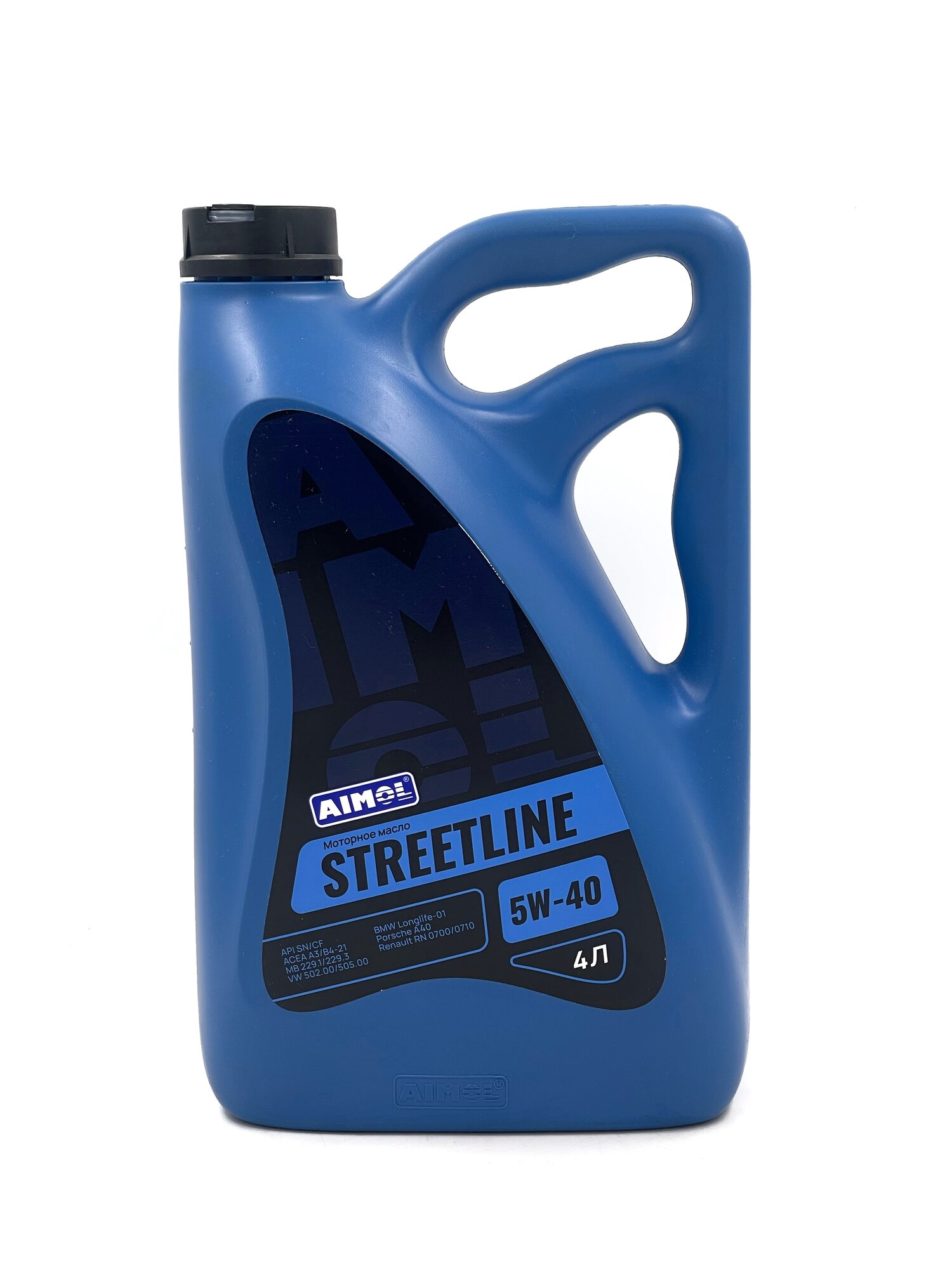 Масло моторное Aimol Streetline 5w-40 SN/CF, синтетическое, 4 литра