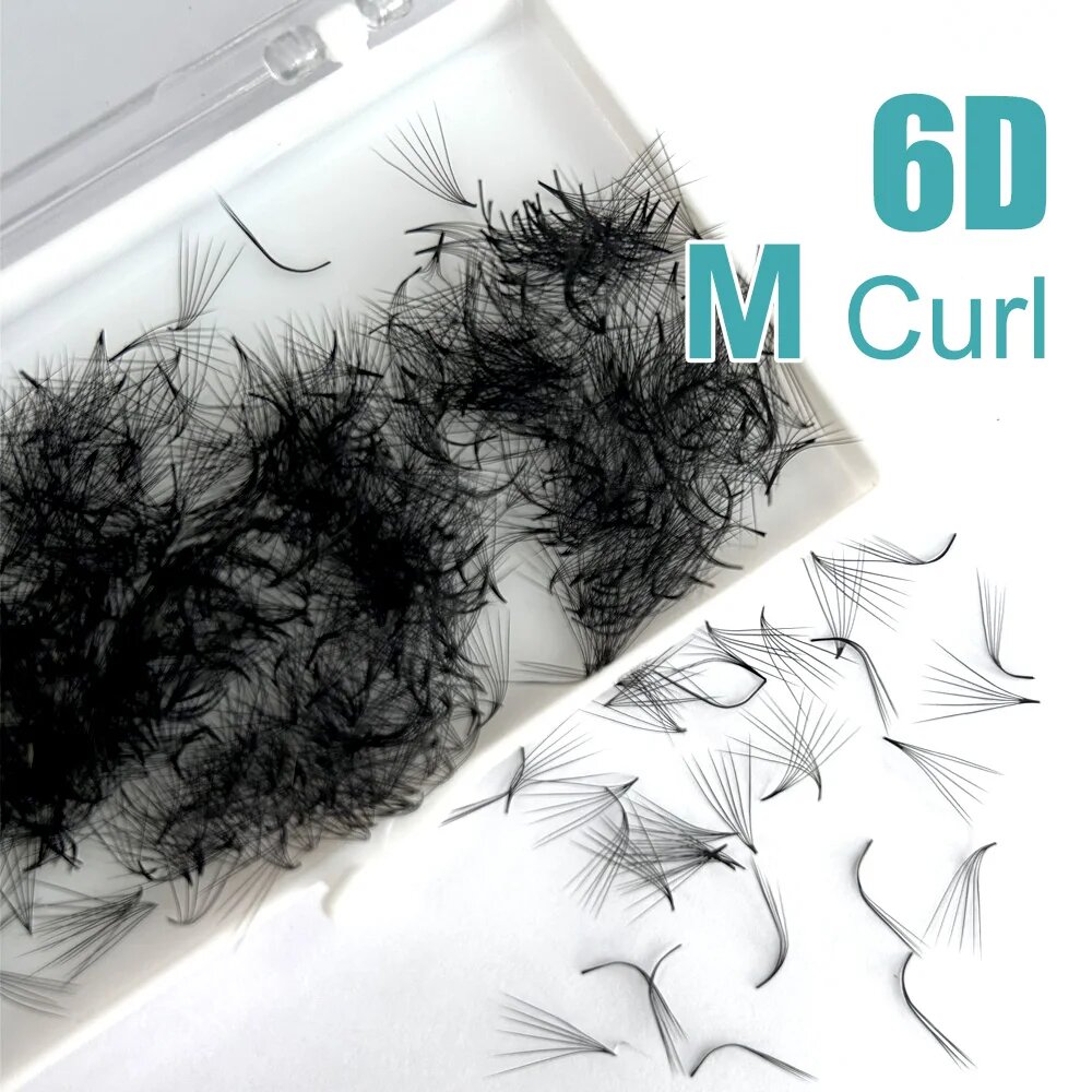 Веера для наращивания ресниц 6D-M, MIX(8-15mm)