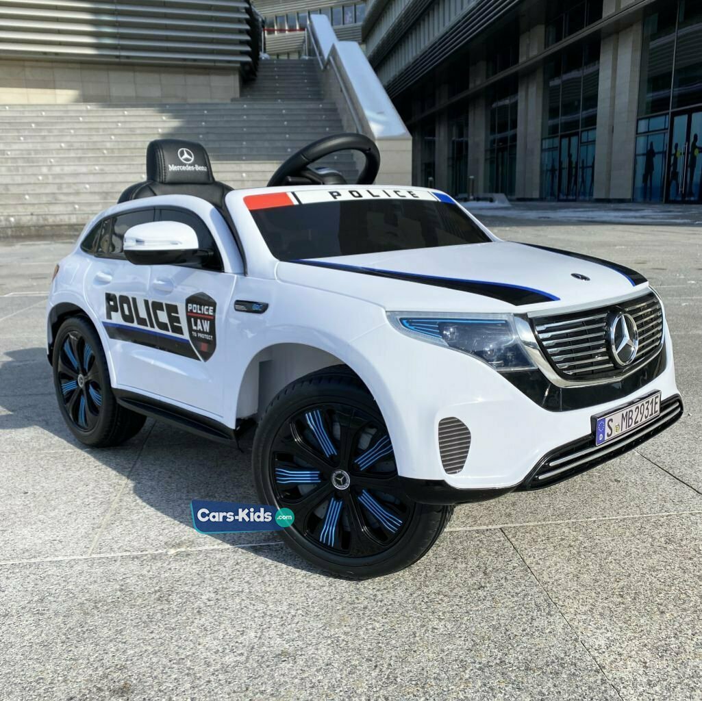 Электромобиль Mercedes-Benz Police EQC400 4MATIC HL378 белый