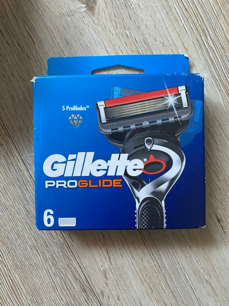 Gillette "Fusion "ProGlide" Сменные Кассеты для Бритья , 6 шт 100% Импорт