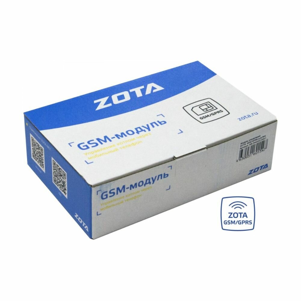 Модуль управления ZOTA GSM, WiFi GM3443320009 к котлам SmartSE, Solid от 01.2022, MK-S от 11.2021, MK-S Plus