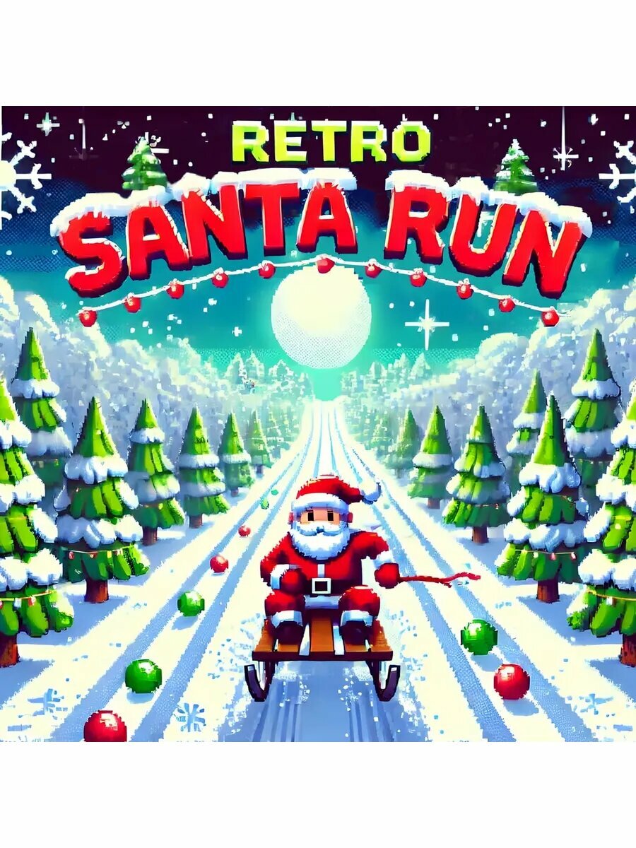 Retro Santa Run PS5