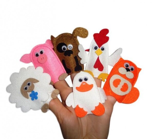 Пальчиковый театр - Домашние любимцы