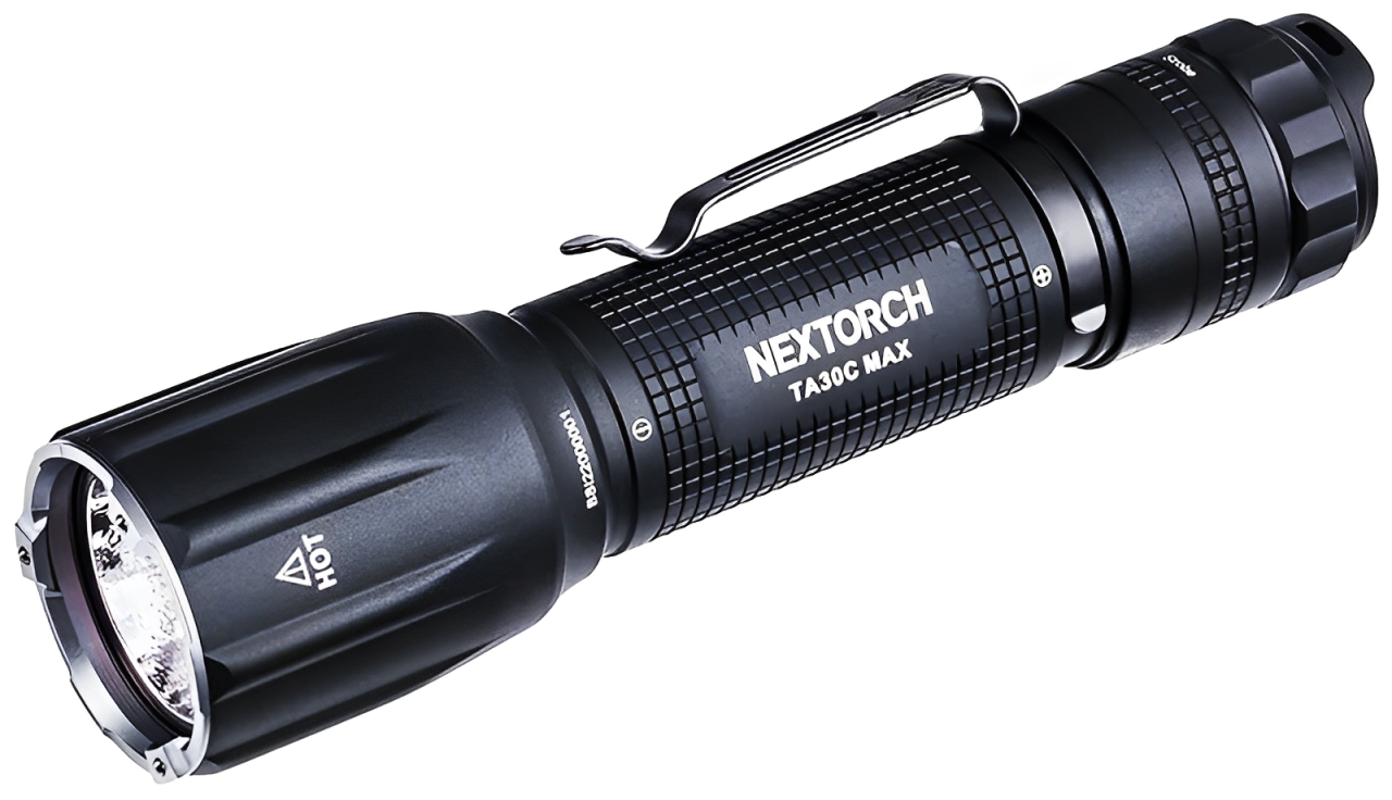 Тактический фонарь NexTorch Ultra-bright One-step Strobe Tactical Flashlight (TA30C MAX)