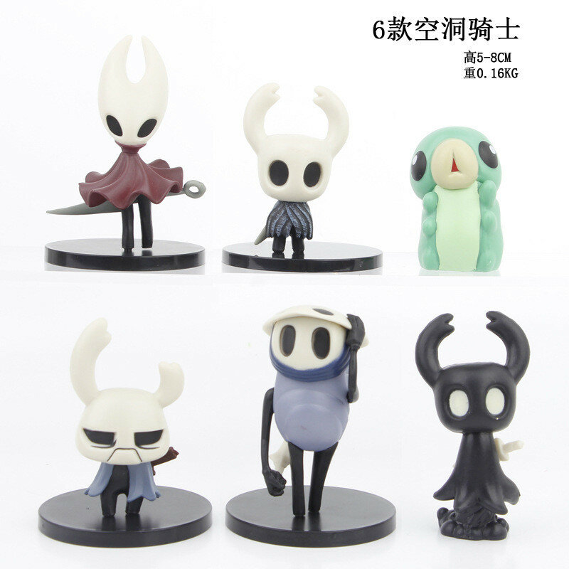 Hollow knight silksong серия коллекционная pvc фигурки action figures blind box toy models