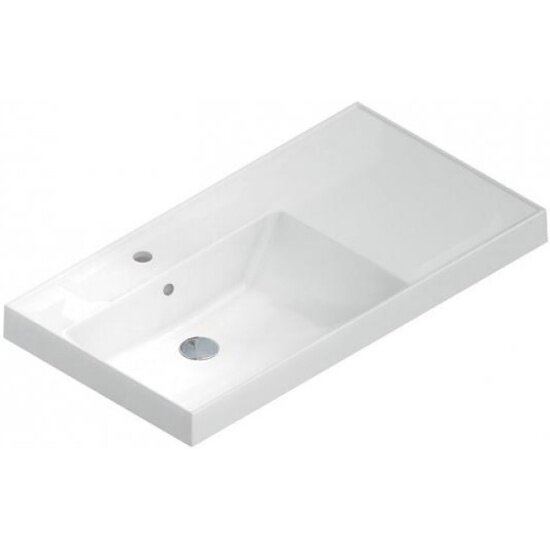 Раковина LA Fenice на тумбу Cubo CU. NN.90L, чаша слева