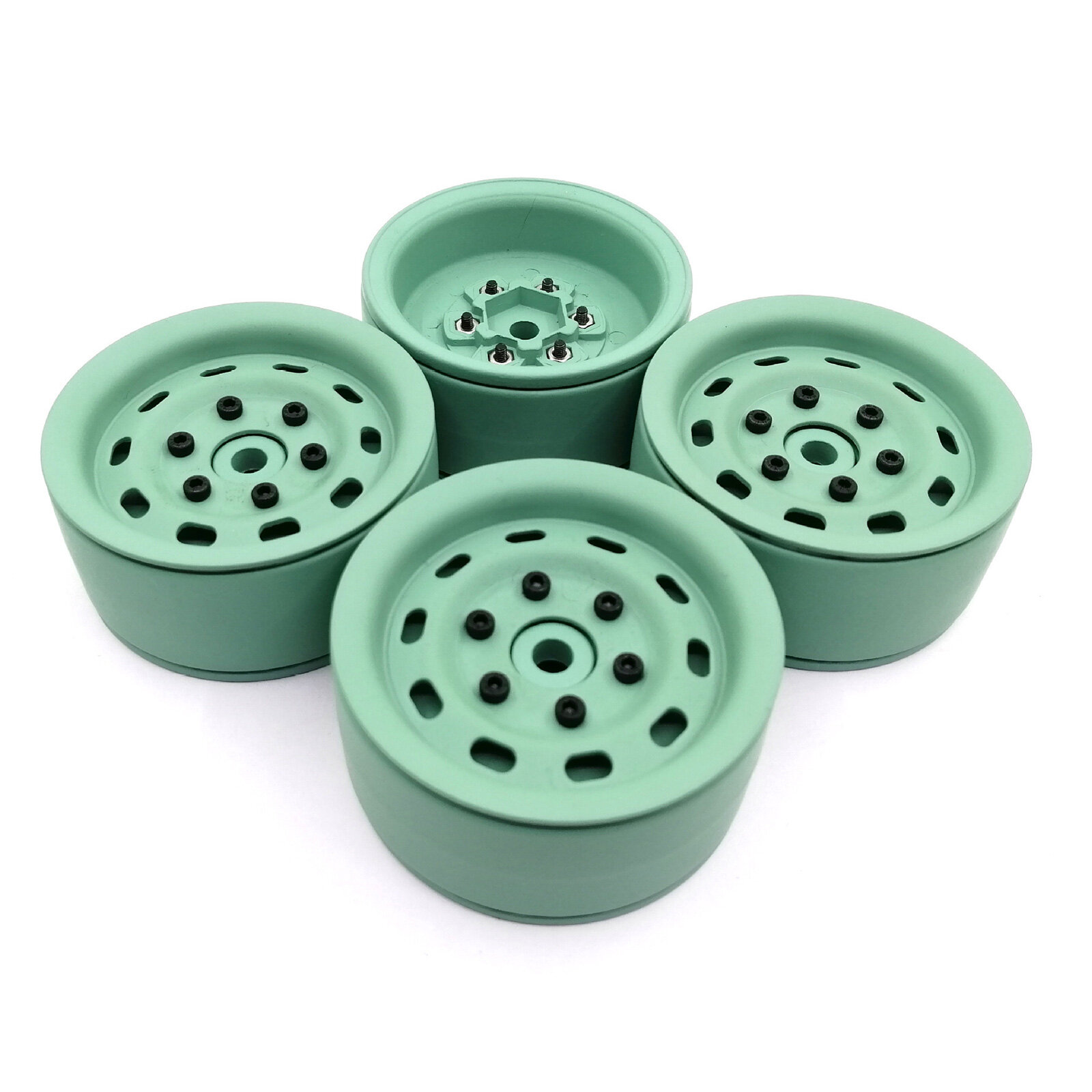 Металлическое колесо 1,9 дюйма для концентрации колесного колеса.