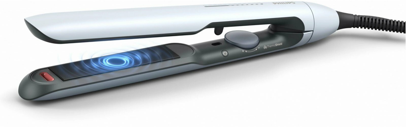 Выпрямитель для волос Philips BHS520/00 черный/белый (макс. темп:230С)