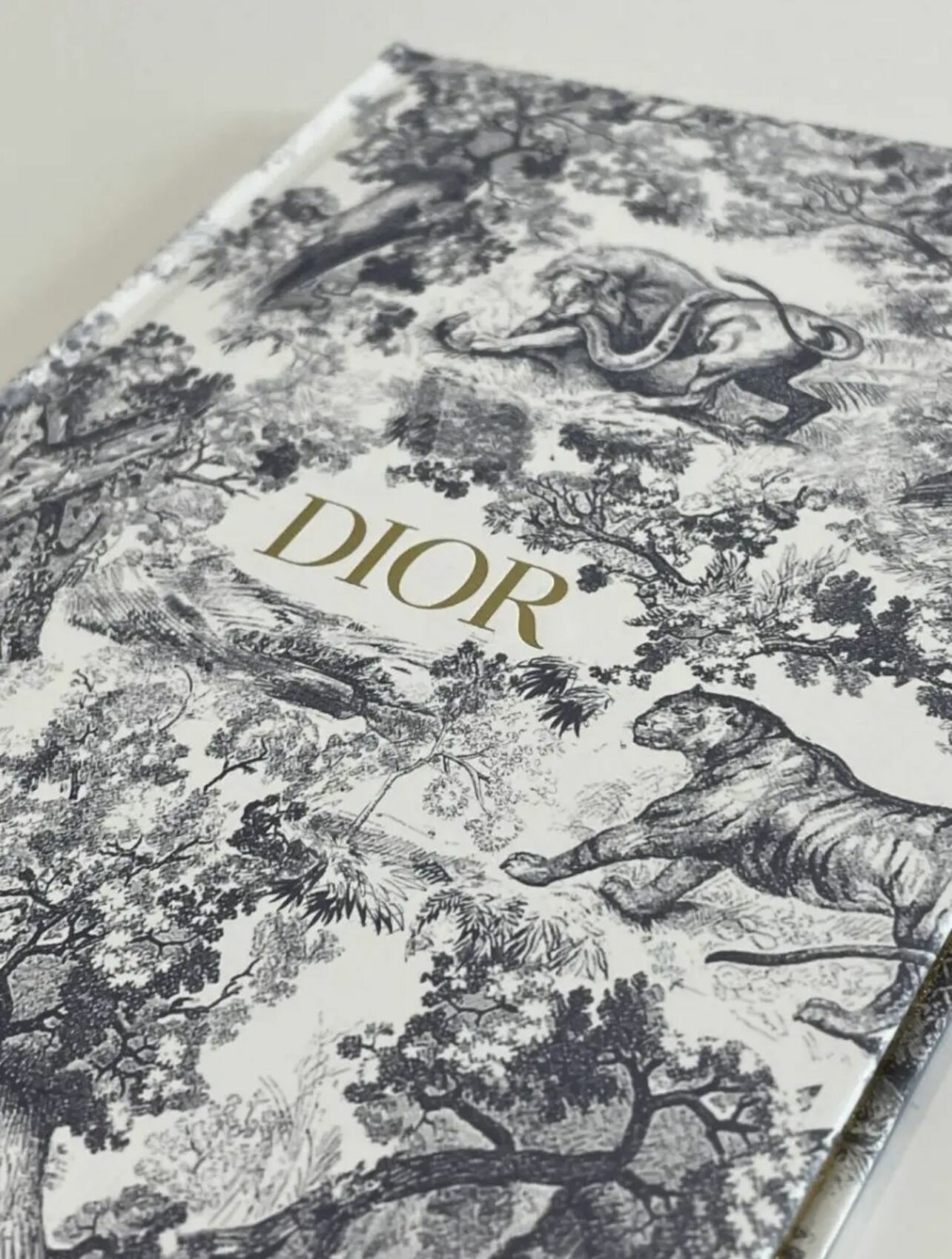 Блокнот в стиле DIOR