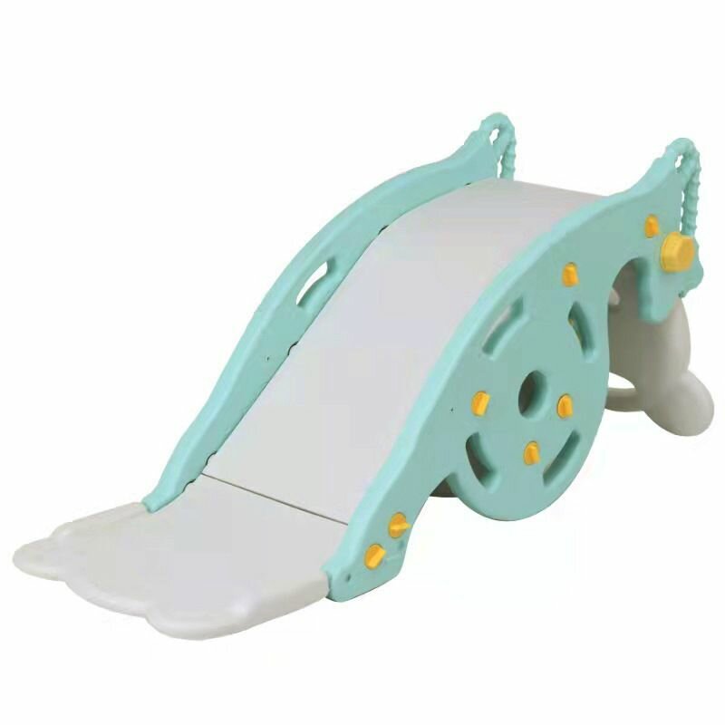 Детская горка "три в одном", кресло-качалка, баскетбольное кольцо, семейный спортивный центр Baby-World