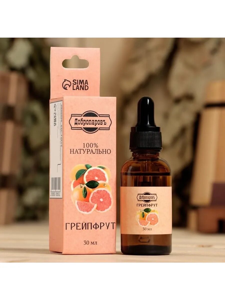Эфирное масло "Грейпфрут", 30 мл, Добропаровъ
