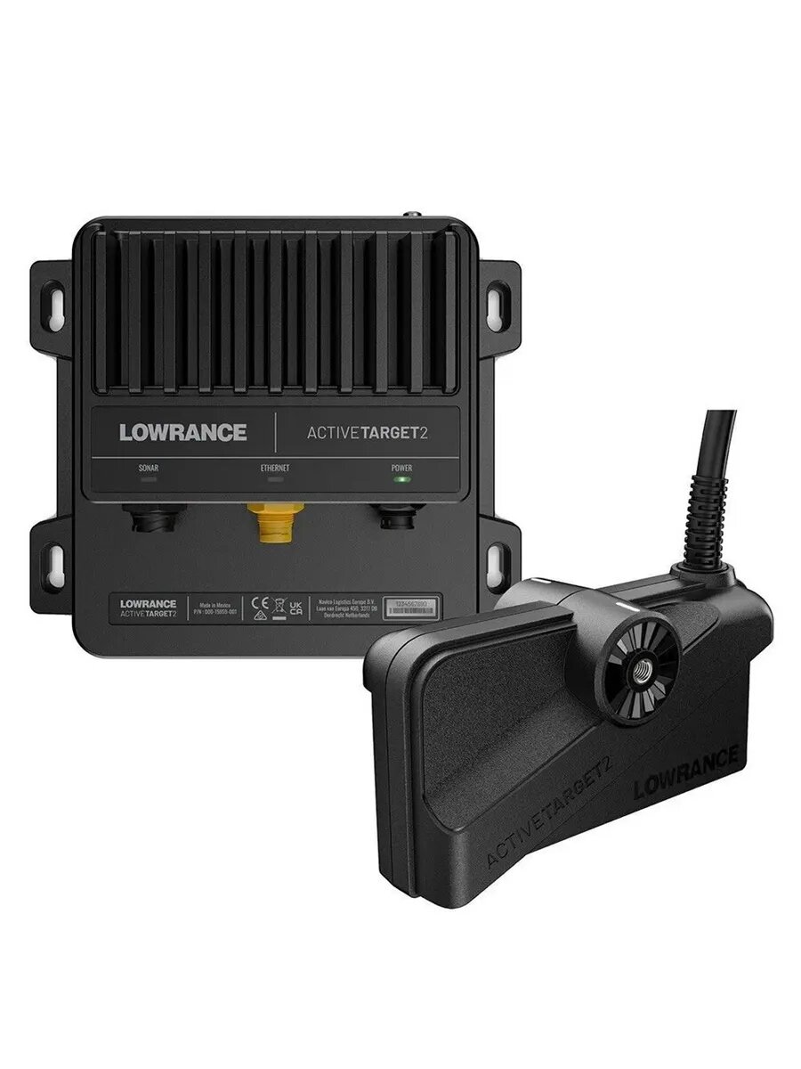 Датчик эхолота Lowrance ActiveTarget 2, 000-15959-001, черный