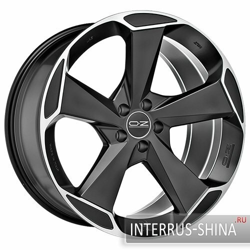 Колесный диск OZ Racing Aspen HLT 9x21 5x112 ET50 D79.1 Matt Black Diamond Cut