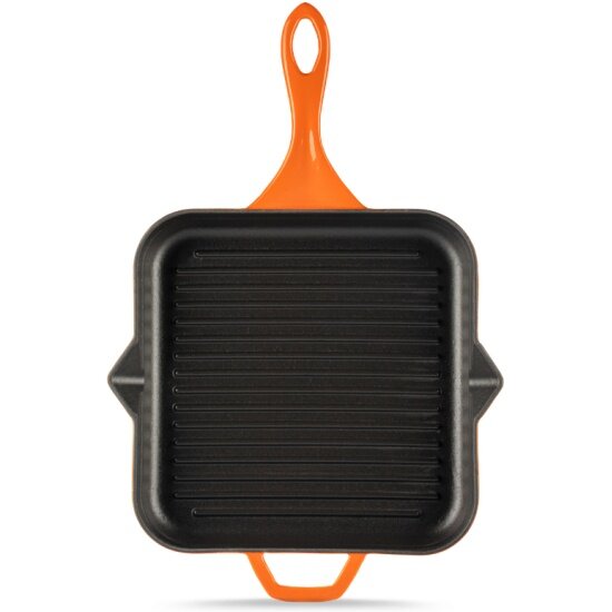 Сковорода-гриль Hosse квадратная 28х28 см HS K GTV 2828 ORANGE (856528)