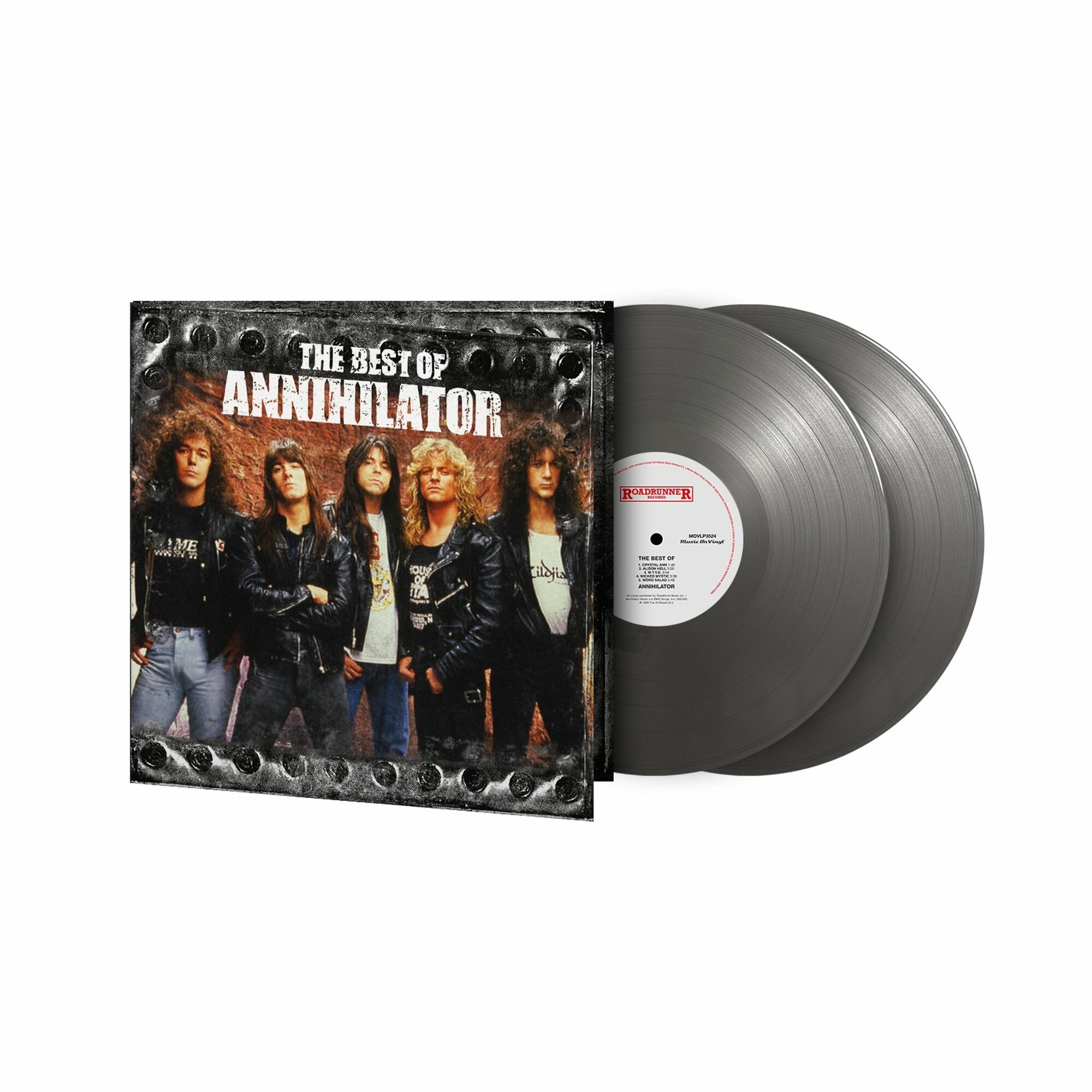 Виниловая пластинка Annihilator - The Best Of Annihilator (180g) (Limited Numbered Edition) (Silver Vinyl) (2 LP)