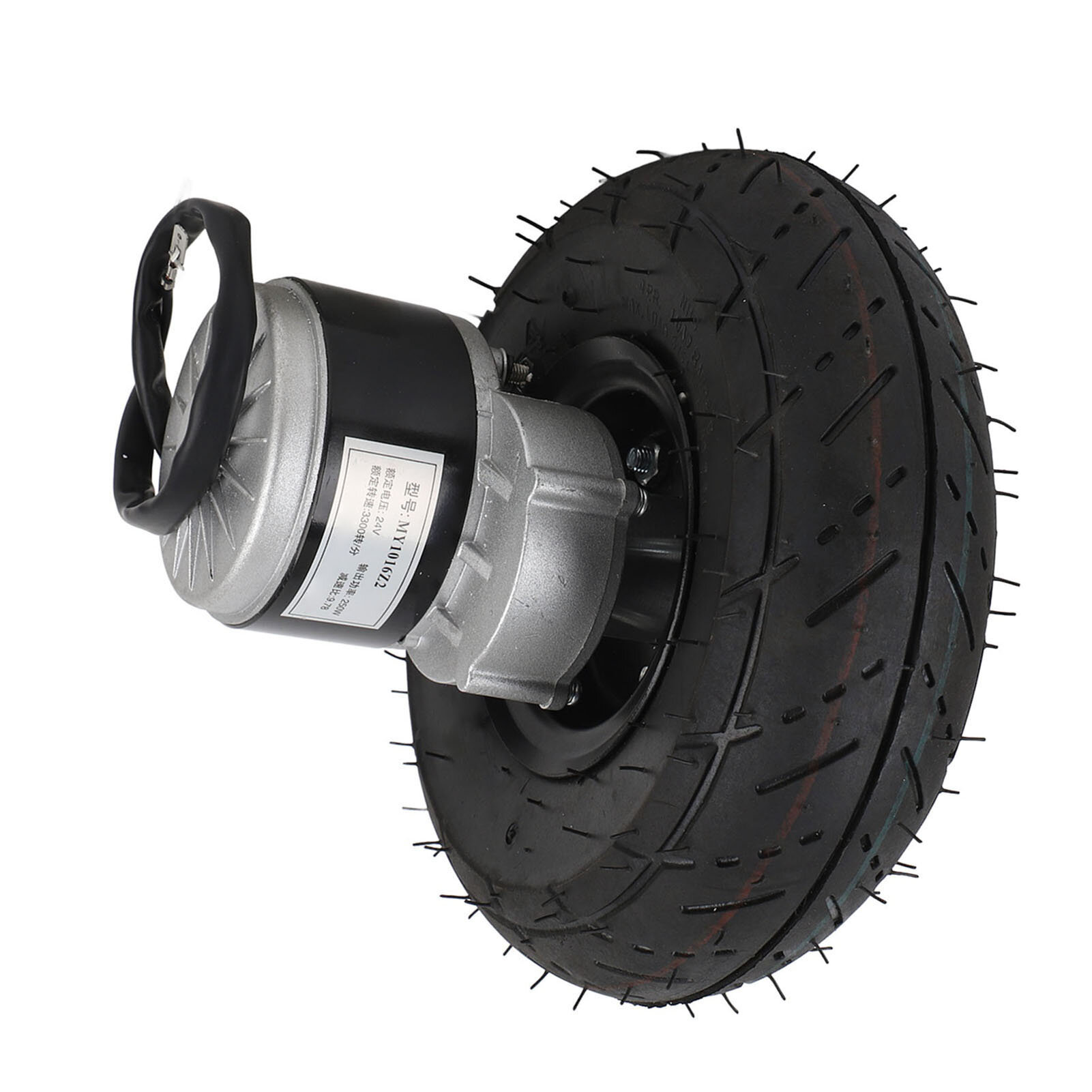 24V 250W Мотор с колесом для пляжного транспортного средства, коляски для пожилых людей и самобалансирующегося автомобиля MY1016Z2