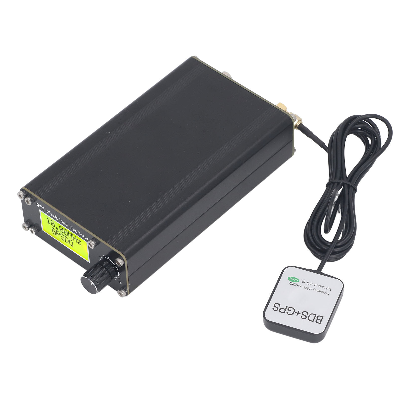 GPS дисциплинированный осциллятор OCXO 10МГц с квадратным выходом и GPS, DC12V, совместим с высококачественными декодерами и приборами