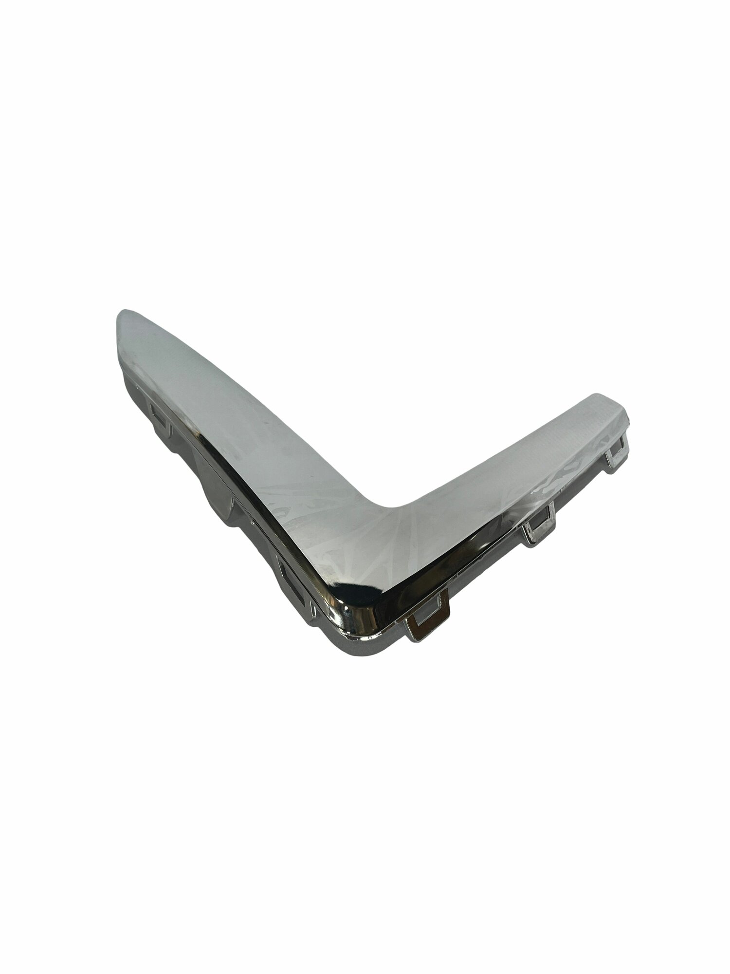 Молдинг накладка бампера левая Москвич 3 JAC JS4 хром