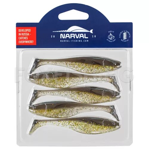 Силиконовая приманка Narval Commander Shad 10cm #047 5шт.