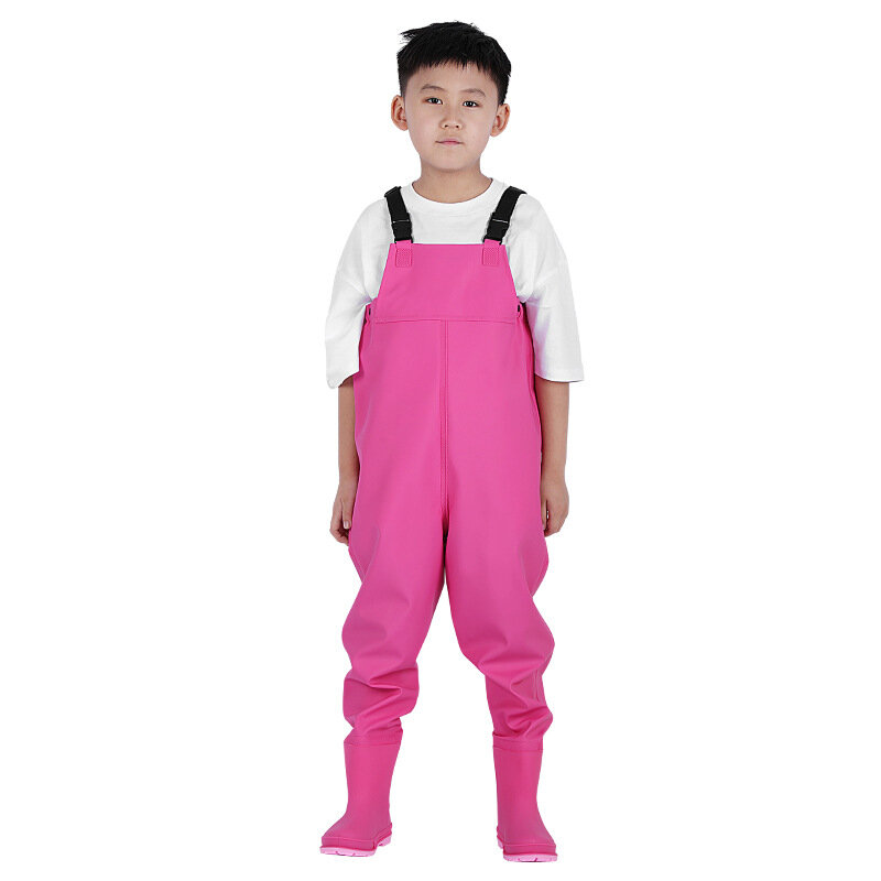 Детский костюм, болотный, водонепроницаемый, красный, размер 24-25