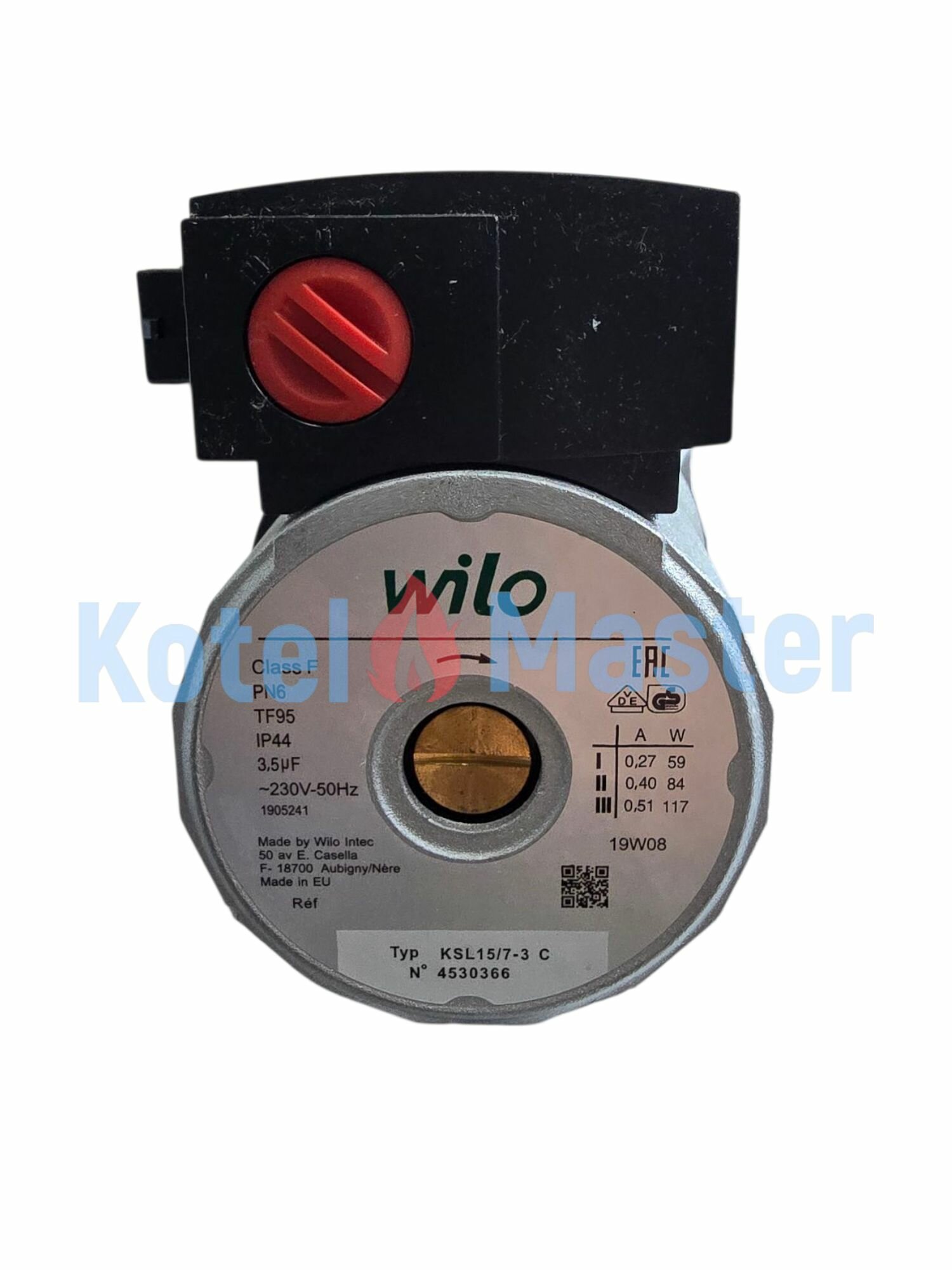 Насос WILO KSL 15/7-3C без гидрогруппы, 117 W 4530366, 4531203