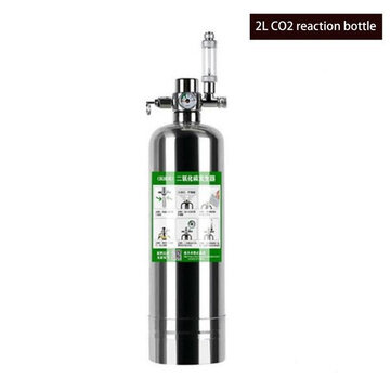 Комплект генератора углекислого газа для аквариума, баллон и клапан из нержавеющей стали, принадлежности для водных обитателей