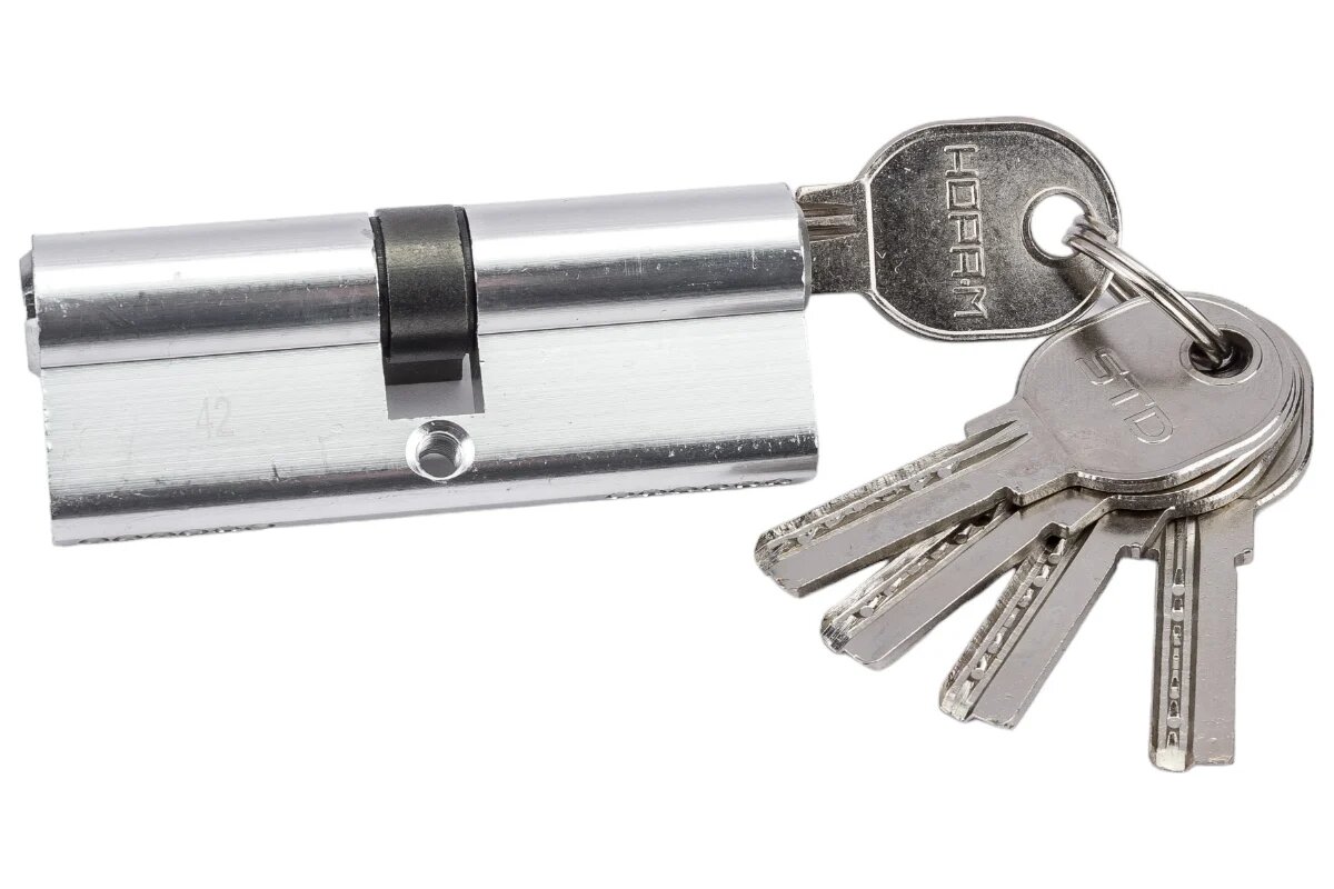 Нора-м цилиндровый механизм STD AL ЛП-80 40-40 хром 15539 характеристики изделия