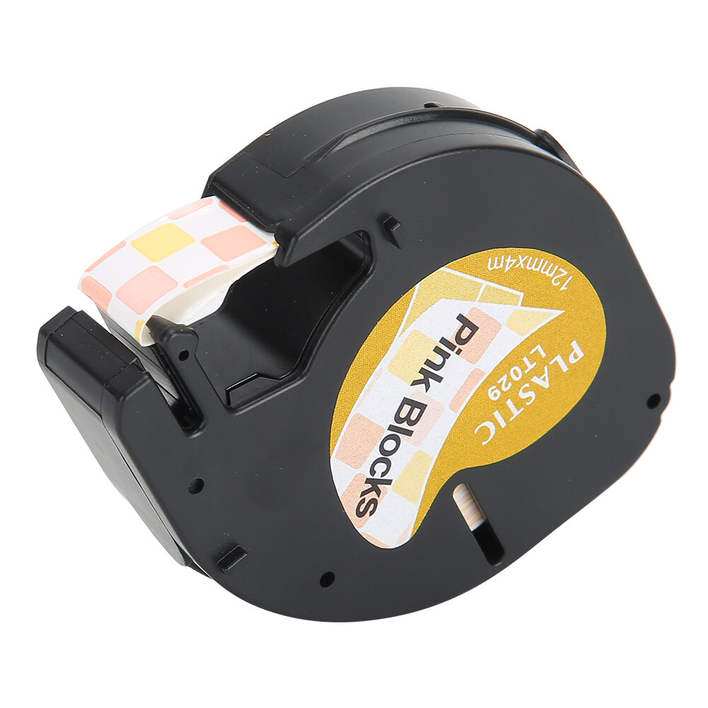 Лента для этикеток Dymo Easy Tear Cute 12 мм, розовые блоки, аксессуары для этикетировочной машины LT029