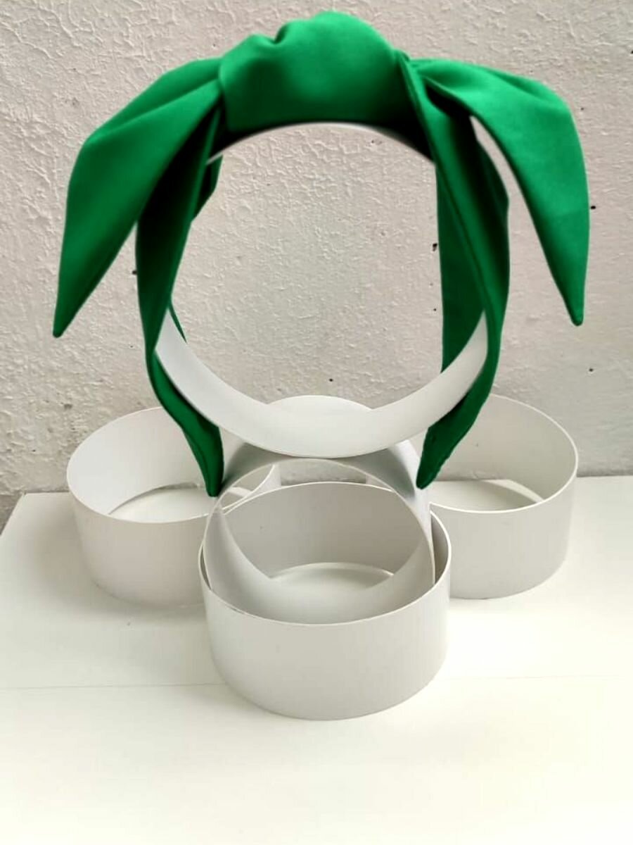 Солоха ободок с бантом