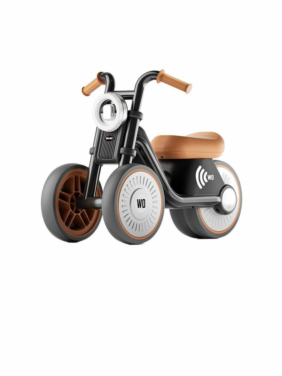 Беговел HARLEY STYLE, для детей 1-3 года, пластик, надувные колеса