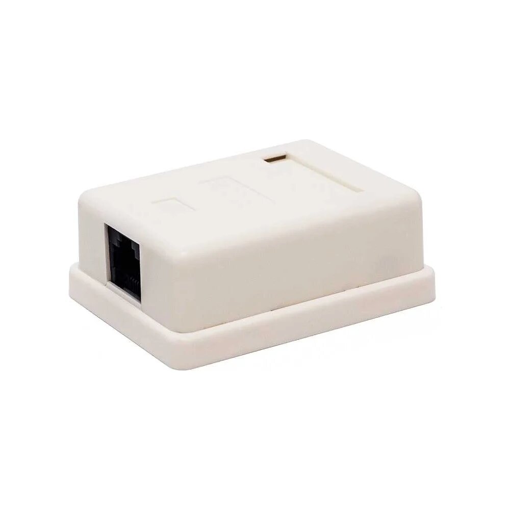 Настенная компьютерная розетка Filum 6 кат, 1 х rj-45/8p8c, 110/krone FL-NA-SOCKET6-1