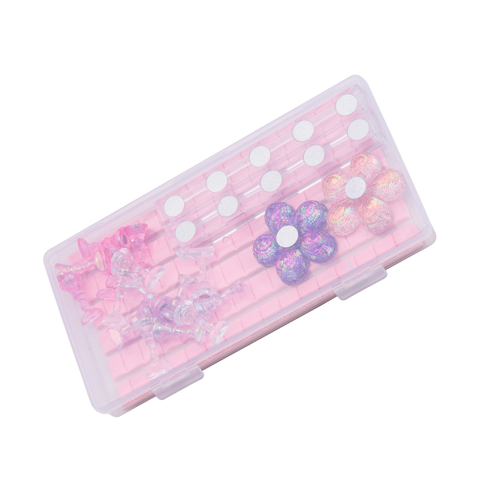 Магнитная подставка для практики маникюра с держателем кончиков ногтей