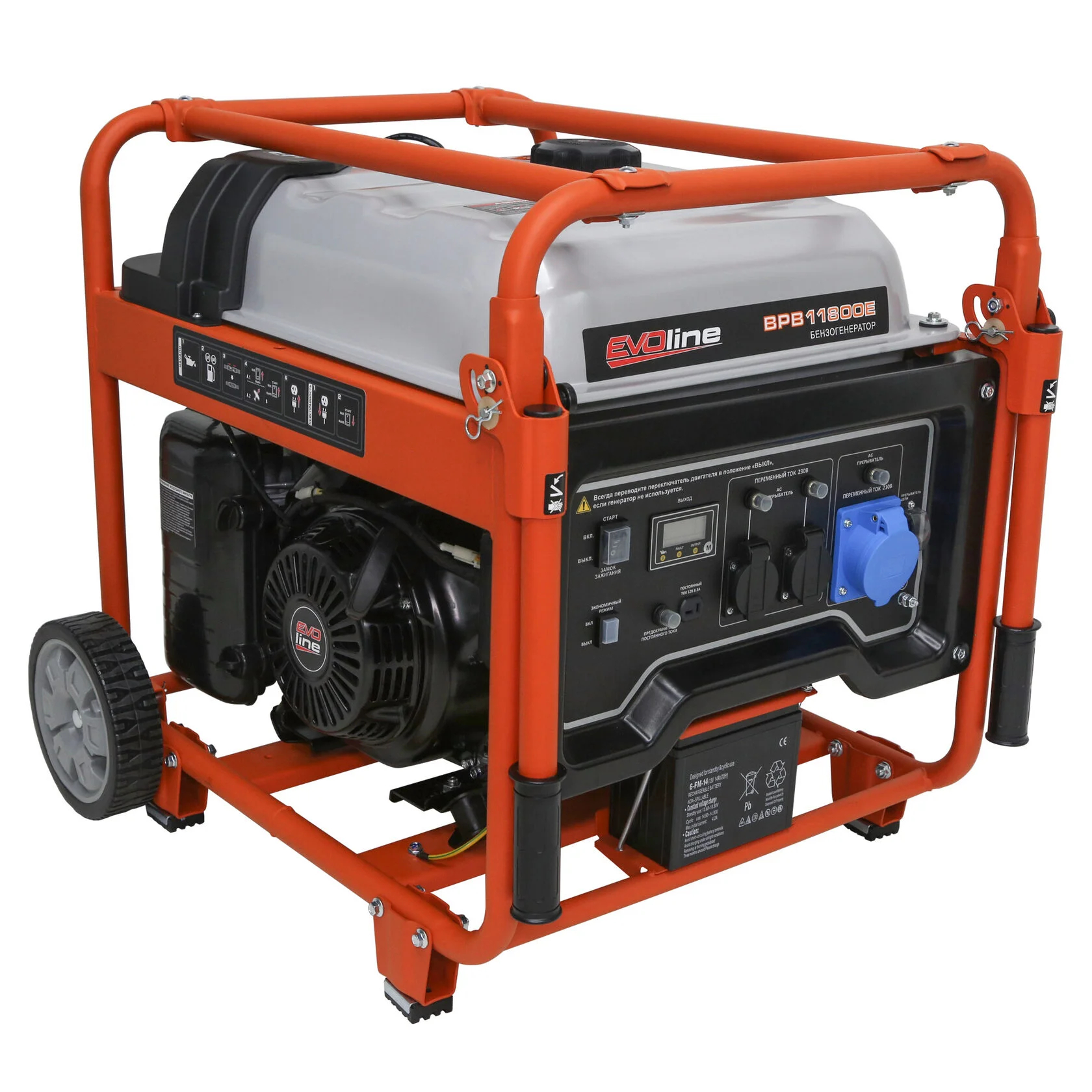 Генератор бензиновый EVOline BPB 11800 E 1T90DFB95EVO