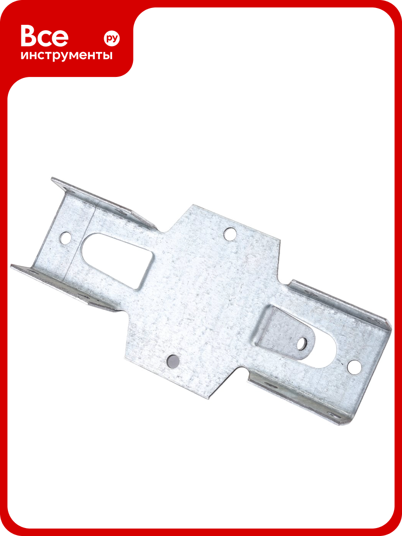 Наружный кронштейн забора STARFIX 40x60x174 мм, цинк SMP-31362-1