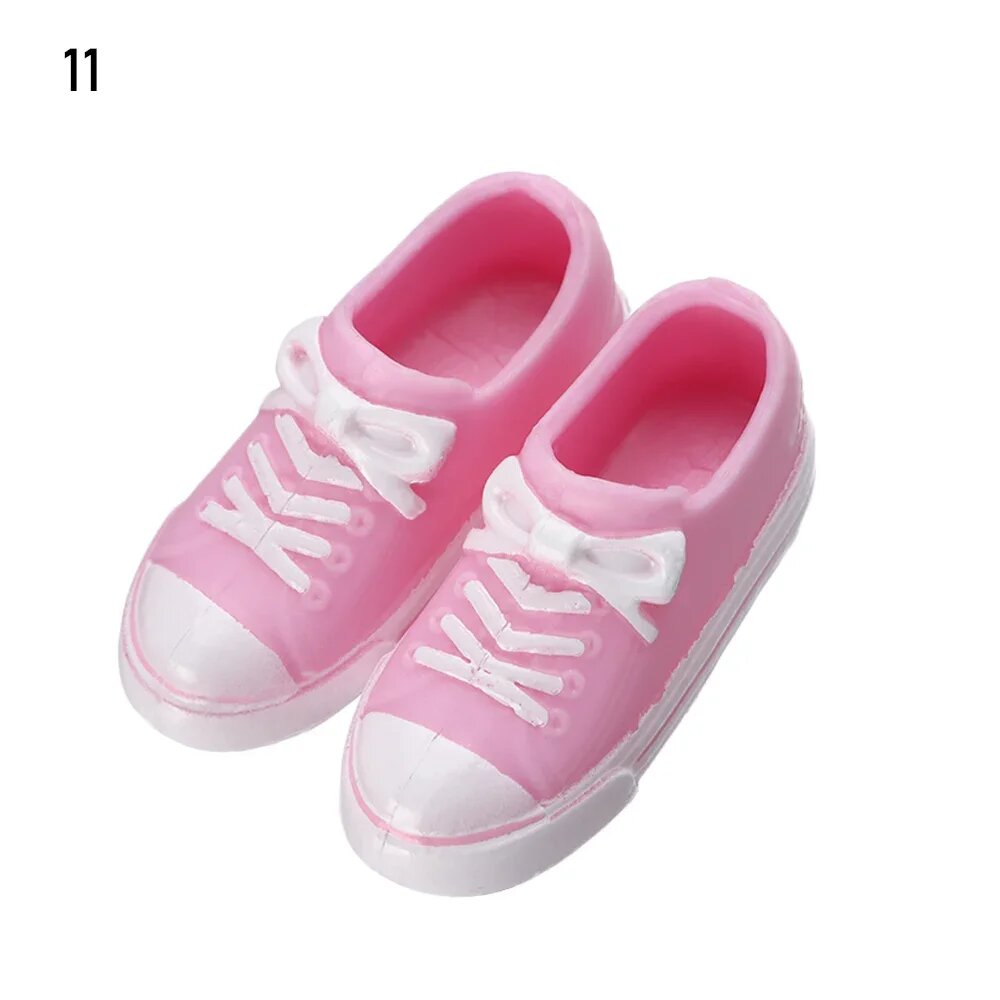 Розовые кукольные кеды, 1 пара, Color: 11