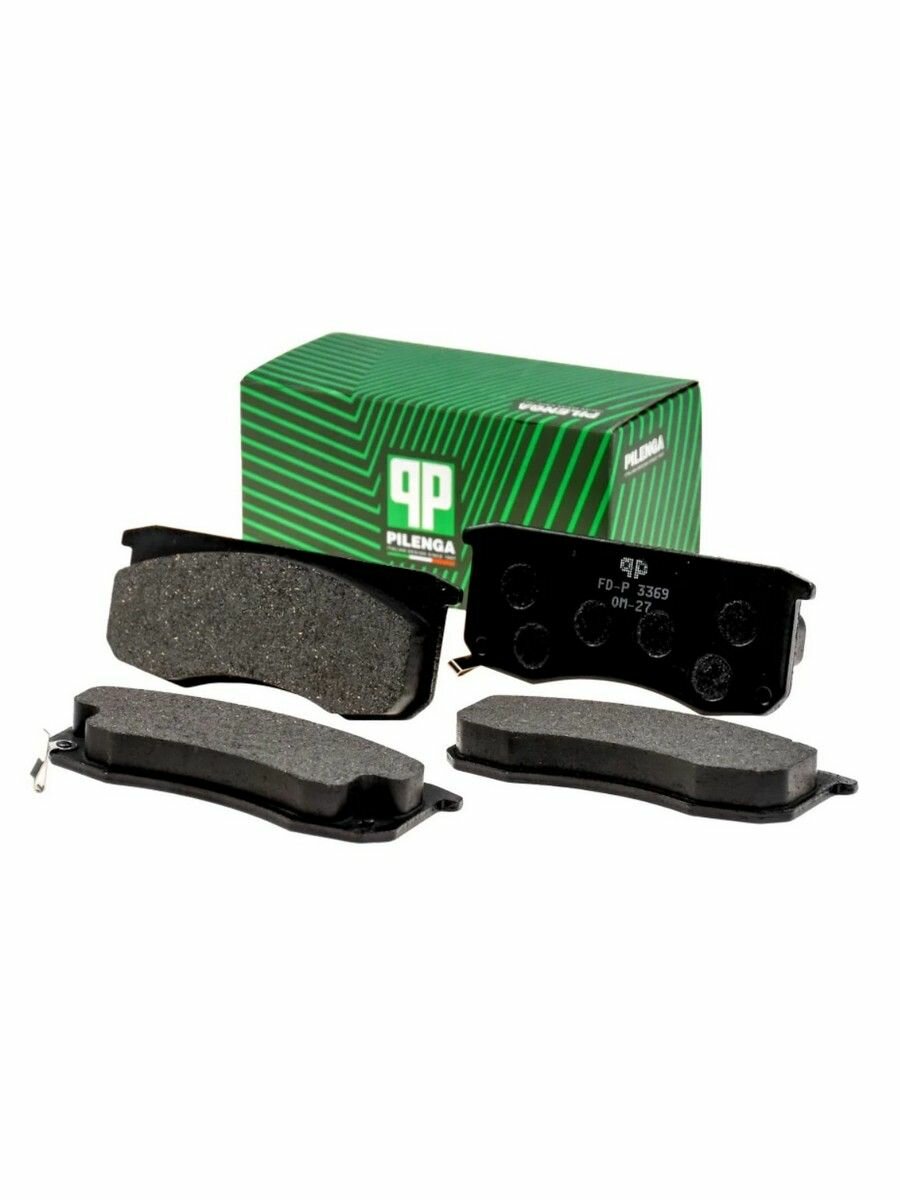 Колодки тормозные дисковые передние для а/м UAZ Hunter, Patriot, PILENGA FDP3369