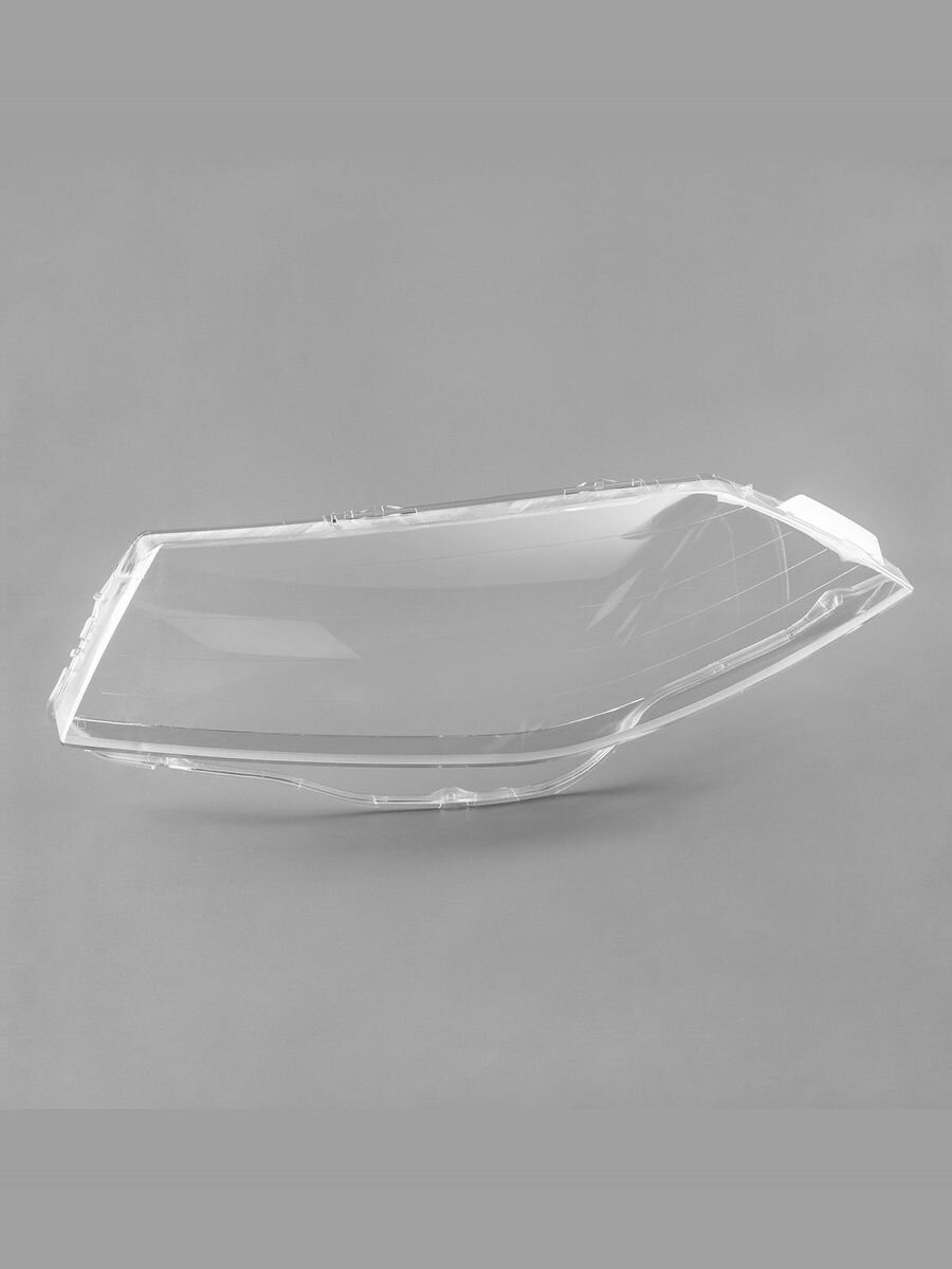 Стекло фары GNX для Renault Megane (2006-2009), левое, поликарбонат