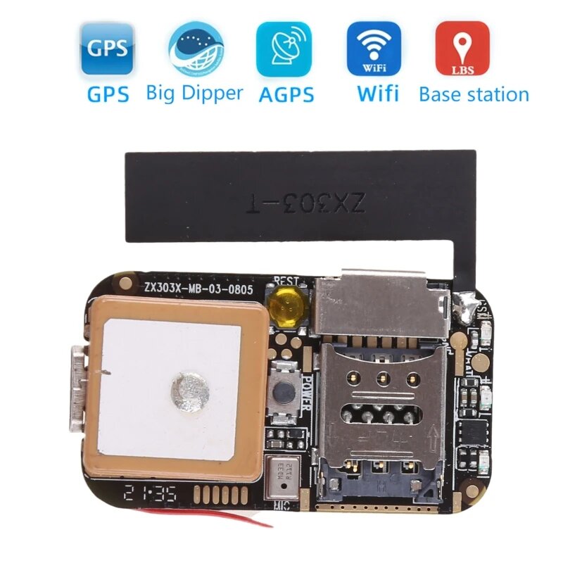 GPS-трекер GSM Wi-Fi LBS локатор слежения диктофон TF-карта локатор слежения многофункциональный GPS-трекер