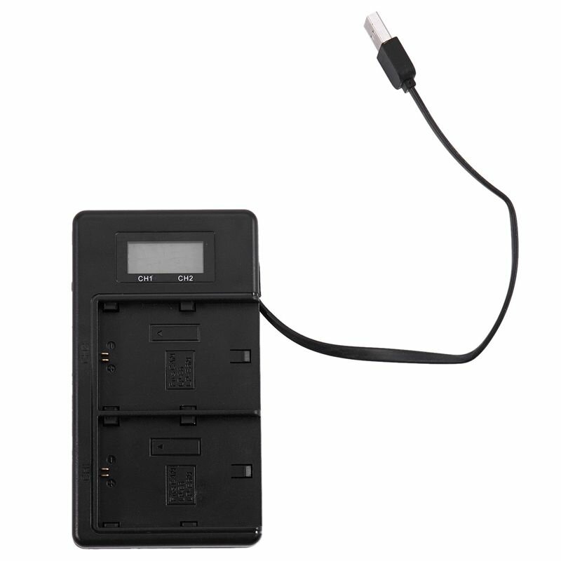 Зарядное устройство MyPads для камеры Ii 5D Mark Iii 6D 7D 80D 5Ds R (Lp-E6, с ЖК-дисплеем, двойное)