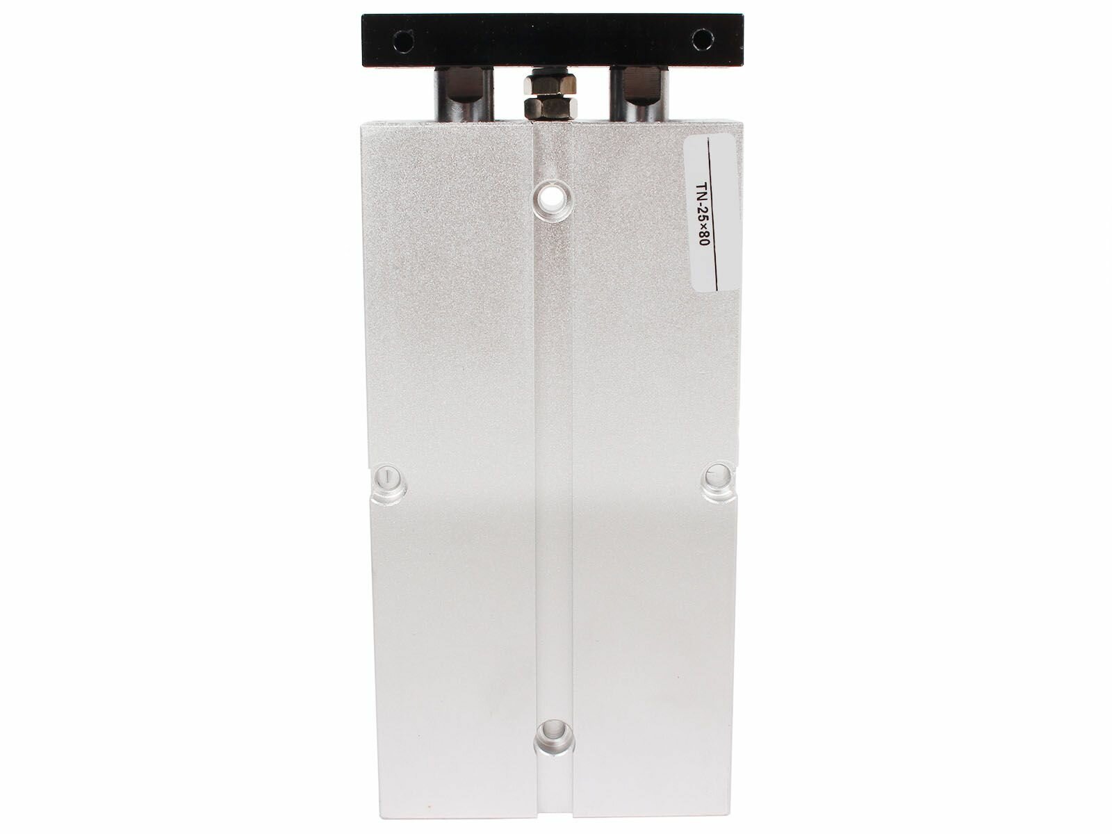 Пневмоцилиндр двухпоршневой TN25x80S, алюминиевый корпус, ход поршня 80 мм