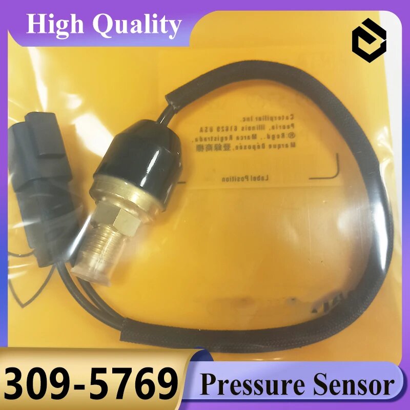 Датчик давления 309-5769, запчасти 3095769 для экскаватора Caterpillar CAT 312D 313D 315C 315D 320D 323D 330D 349D