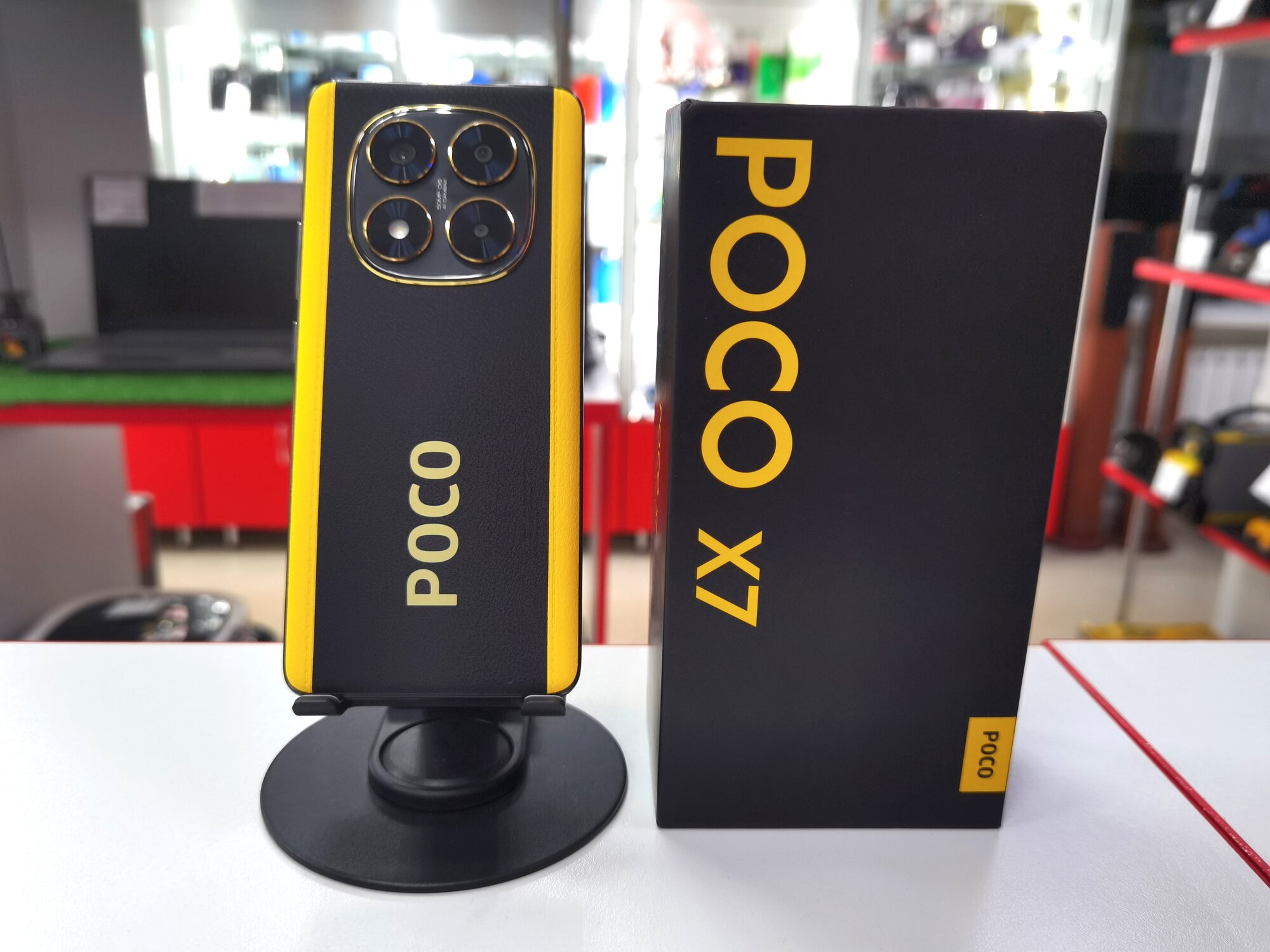 Смартфон Xiaomi POCO X7 5G 6.67", 8/256GB, 50 Мп, Android 14, EU, BLACK Черный