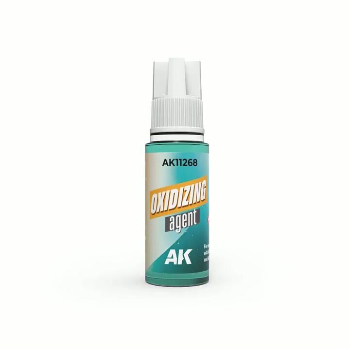 Краска для сборных моделей AK Interactive - Oxidizing Agent — фото 1