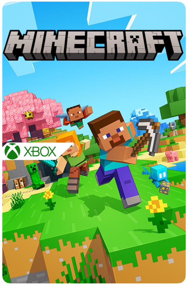 Игра Minecraft для Xbox (EU), русский язык, цифровой ключ